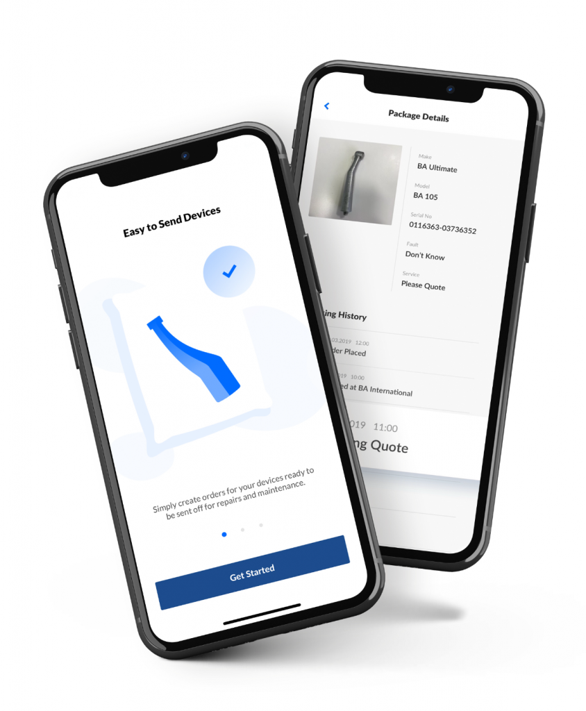 BA Repair Hub | B.A. International's Dental Repair App