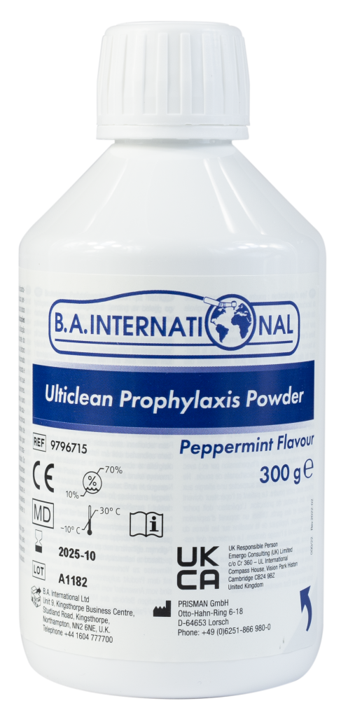 Ulticlean Prophy Powder Peppermint Pack 4 - BAI UK